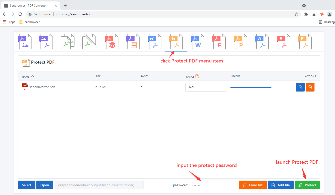 How To Protect encrypt Pdf File With Password For Free Sanbrowser